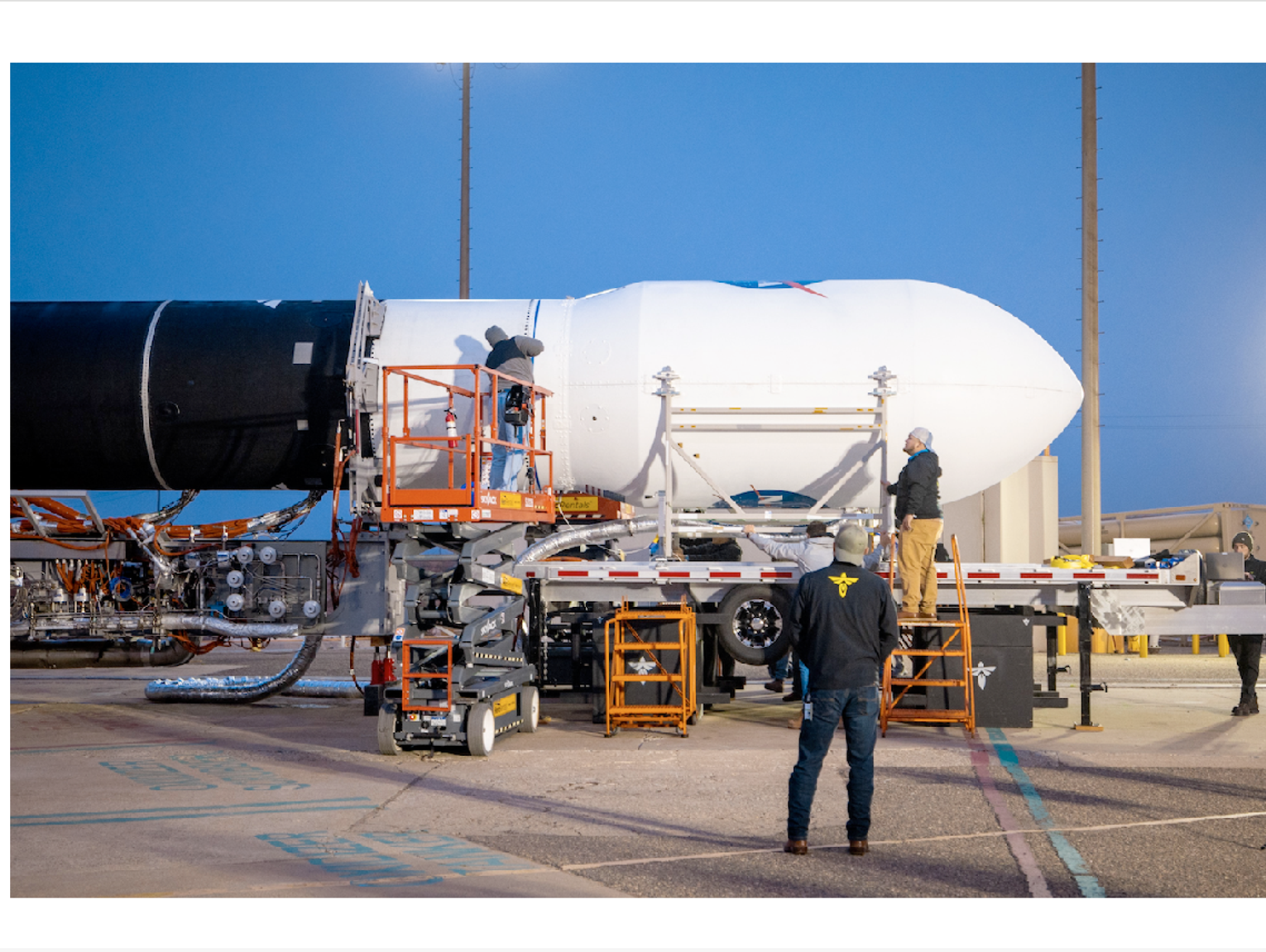 Emergency boss updates on rocket test venue explosion