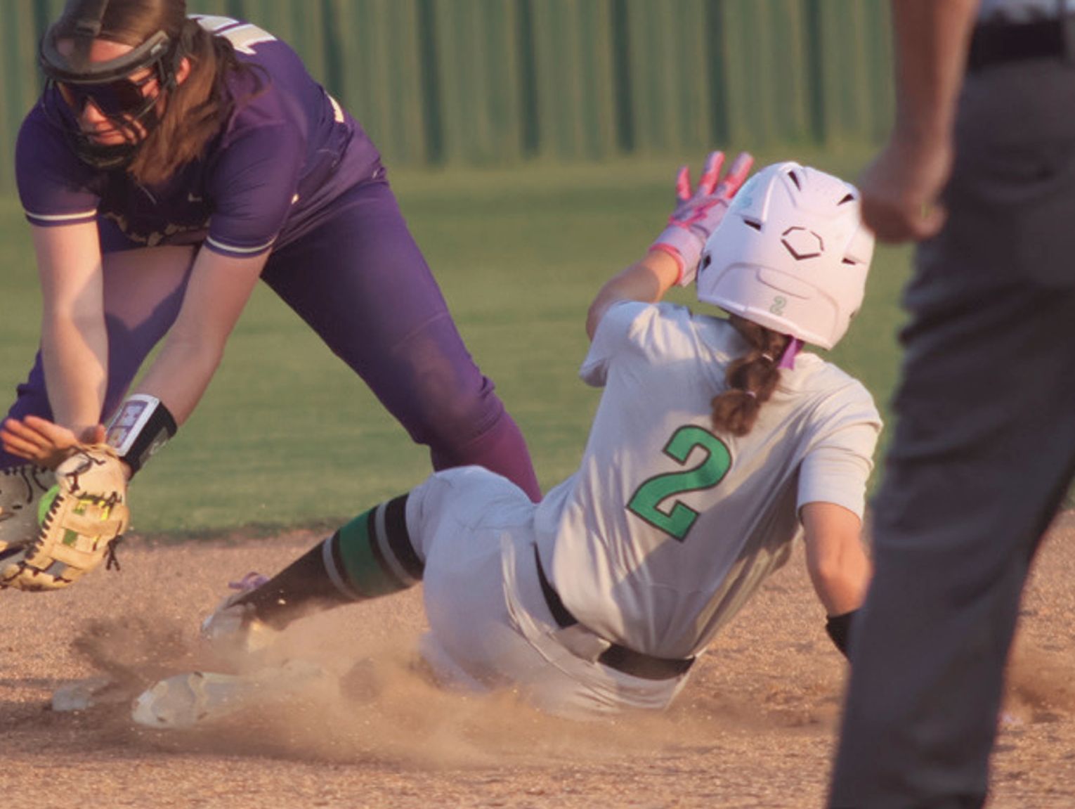 Softball team’s tough defense, pitching lead to win